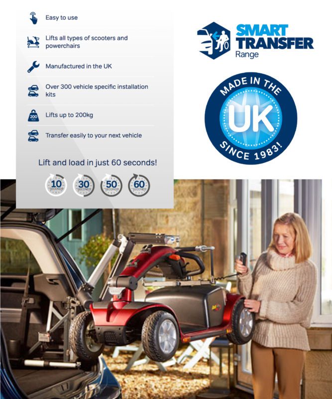 Boot Scooter Hoists from Rise Furniture and Mobility