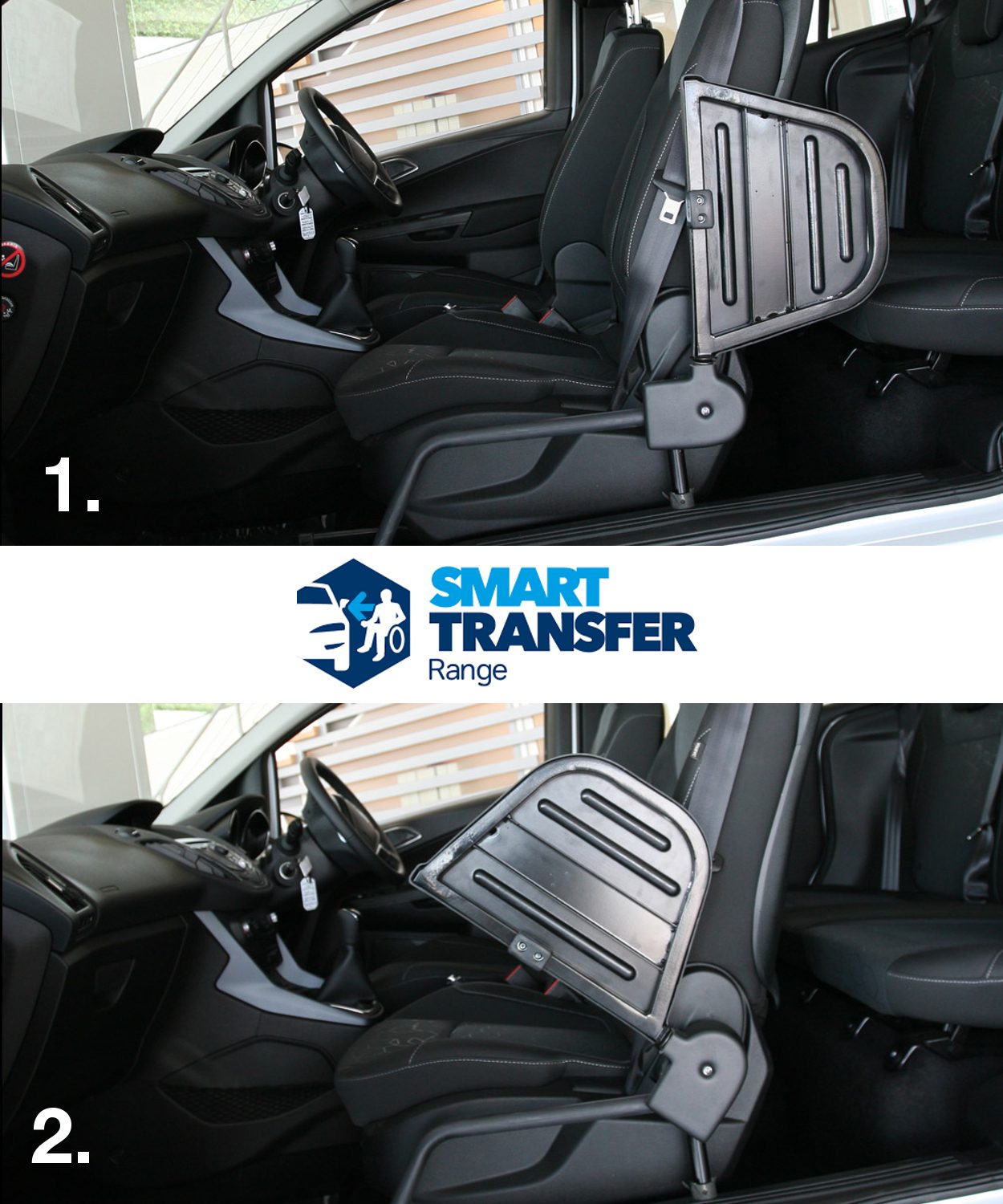 Turbo Slide Transfer Plate - Safer Transfer from Wheelchair to Car