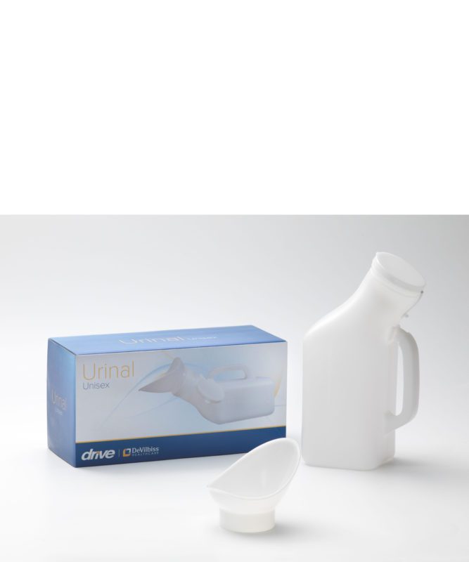 Unisex Urinal with Sealable Cap