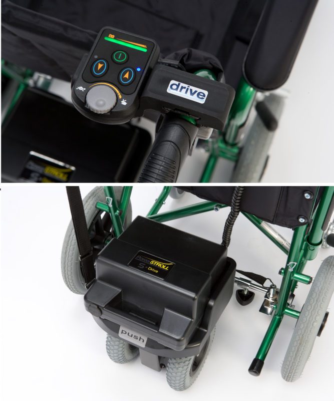 S Drive Powerstroll Power Pack | Fits Most Standard Wheelchairs