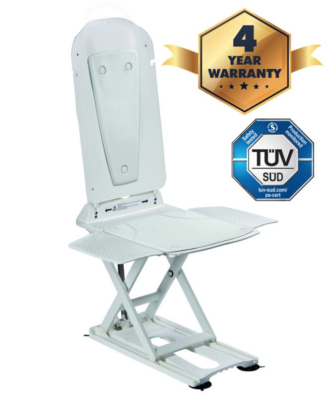 White Grab Bar | UPVC Safety Grab Rail for Indoors & Outdoors