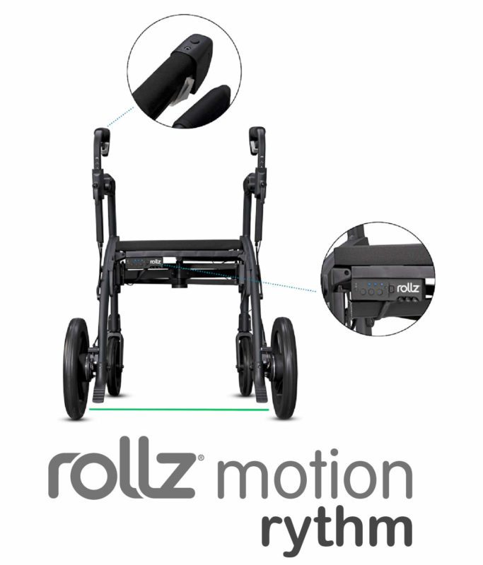 Rollz Motion Rhythm Parkinson's Rollator Wheelchair | From £1150.00 ...