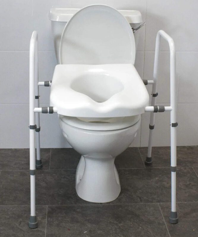 Toilet Frame | Height & Width Adjustable Surround